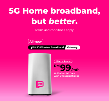 Yes 5G Wireless Broadband - Yes | First to 5G